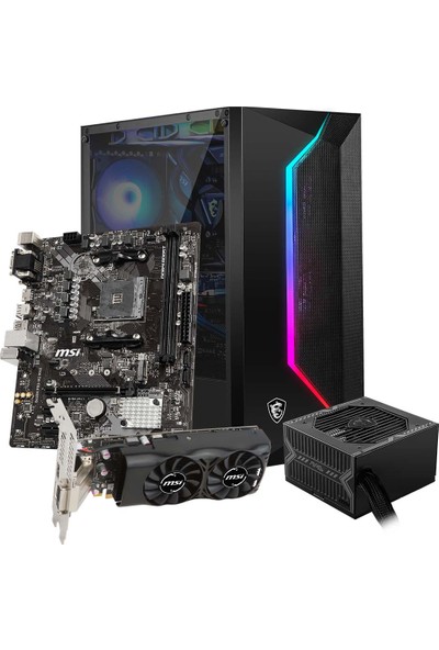 MSI GTX 1050 TI 4GT LP Ekran Kartı - B450M PRO-M2 MAX Anakart - MAG VAMPIRIC 100L Kasa - MAG A550BN Power Supply MSI Oyuncu Paketi MSI GTX 1050 TI 4GT LP Ekran Kartı - B450M PRO-M2 MAX Anakart - MAG VAMPIRIC 100L Kasa - MAG A550BN Power Supply MSI Oyuncu Paketi