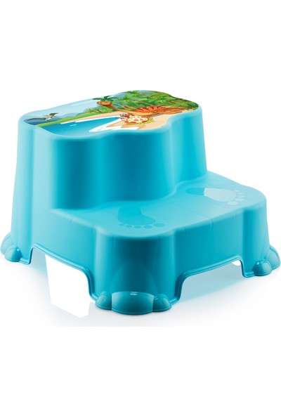Eylül Baby Store Mavi Kaydırmaz Çocuk Banyo Taburesi Çift Basamaklı Eylül Baby Store Mavi Kaydırmaz Çocuk Banyo Taburesi Çift Basamaklı
