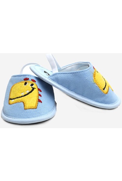 Soft and Baby Dinozor Lastikli Terlik