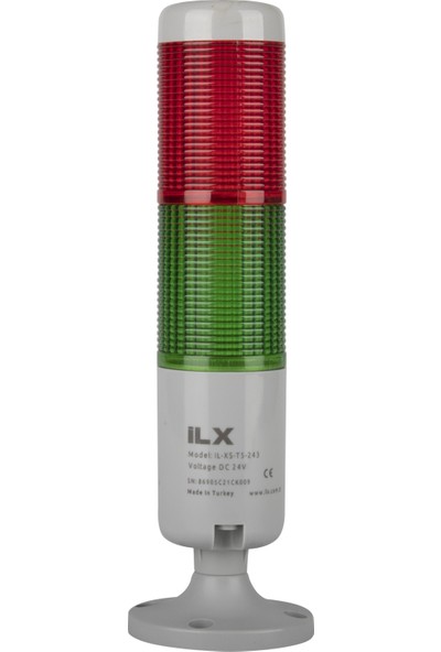 İLX Işıklı Kolon 2 Katlı Sabit - Ø50 T5 Serisi 24 Vdc