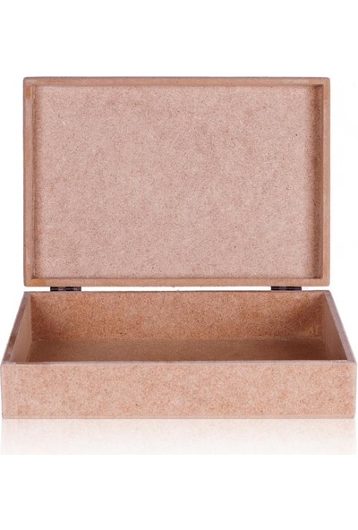 E Hobici Ahşap Dikdörtgen Düz Kutu Orta 20X14CM E Hobici Ahşap Dikdörtgen Düz Kutu Orta 20X14CM