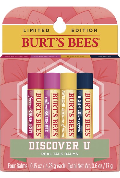 Burt's Bees Avantaj Paketi 4 x 4.25G. Burt's Bees Avantaj Paketi 4 x 4.25G.