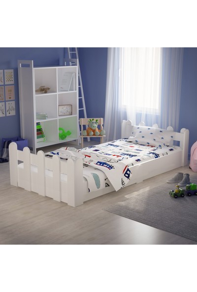 Tulip Life Montessori Karyola Beyaz (90 x 190 Cm) Yatak Uyumlu Çocuk Yatağı 212 Tulip Life Montessori Karyola Beyaz (90 x 190 Cm) Yatak Uyumlu Çocuk Yatağı 212