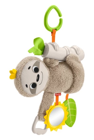 Fisher-Price Sevimli Tembel Hayvan, Portatif, Bebek Arabasına Takılabilir GHL39 Fisher-Price Sevimli Tembel Hayvan, Portatif, Bebek Arabasına Takılabilir GHL39