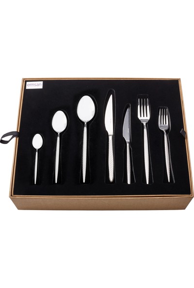 Emsan Venedik 84 Parça 12 Kişilik Çatal Kaşık Bıçak Takımı