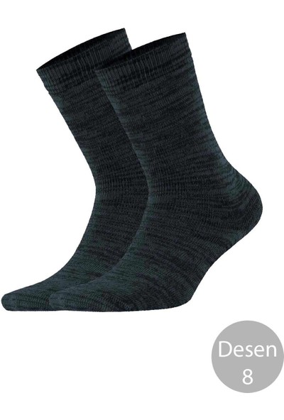 Socksmax Kadın Pamuklu Kışlık Desenli Havlu Çorap - 1630 Socksmax Kadın Pamuklu Kışlık Desenli Havlu Çorap - 1630