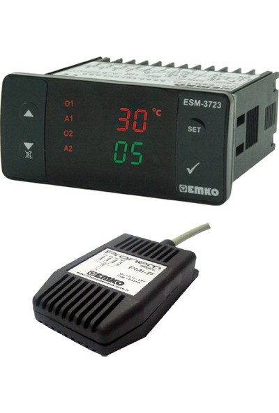 Emko 3722 Isı-Nem-Motor Çevirme Cihazı (2 Işıklı Anahtar ve Panel Kutulu) Emko 3722 Isı-Nem-Motor Çevirme Cihazı (2 Işıklı Anahtar ve Panel Kutulu)