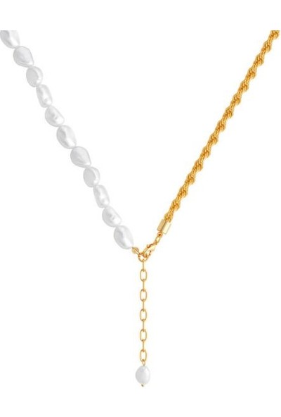 Kalavika Tatlısu Inci Kolye Kore Kişilik Tasarım Ekleme Kolye (Yurt Dışından)