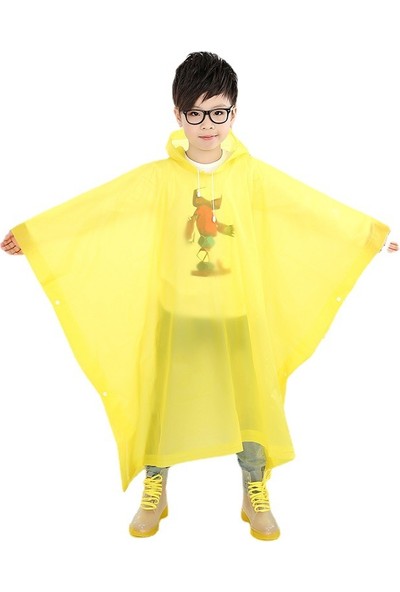 Gogoo Tek Kullanımlık Unisex Panço Yağmurluk-Sarı (Yurt Dışından) Gogoo Tek Kullanımlık Unisex Panço Yağmurluk-Sarı (Yurt Dışından)