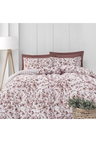 Altınbaşak Bice On Cinnamon Çift Kişilik Uyku Seti