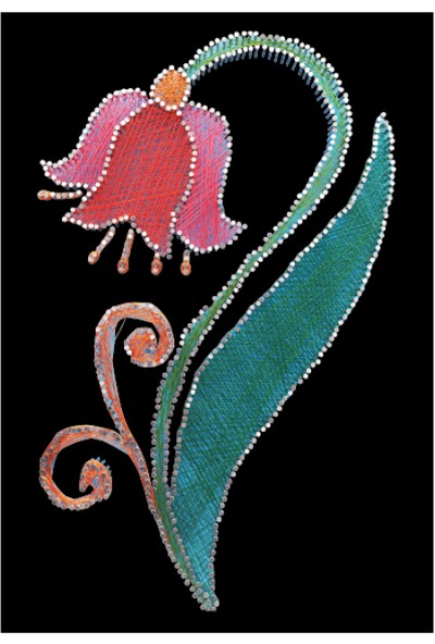 Bubu Filografi Sanatı - Fg-06 Lale