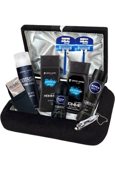 Pierre Cardin Güzellik Paketim Damat Çeyiz Sandık Bohça Seti GP00973711998