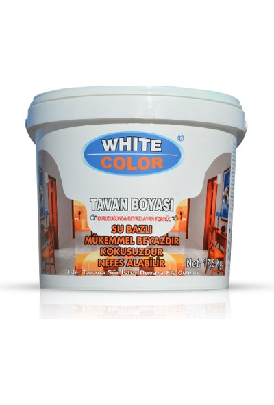 White Color Whi̇te- Color Tavan Boyası White Color Whi̇te- Color Tavan Boyası
