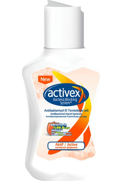 Activex Antibakteriyel El Temizleme Jeli 100 ml 7 Adet