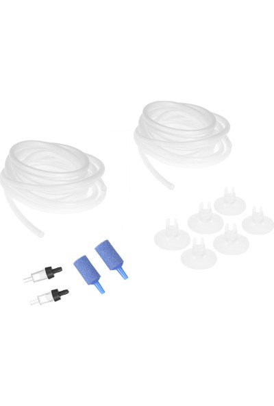 Beauty Life 2ADET 2.5m 4mm Akvaryum Oksijen Borusu (Yurt Dışından)