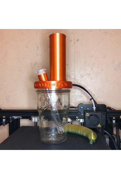 Aldım Geldi Stubby Kabarcıklı: Mason Jar Bong Plastik Aparat