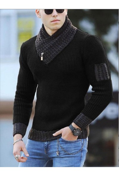 Top Mall Erkek Günlük Ince Triko Kazak (Yurt Dışından) Top Mall Erkek Günlük Ince Triko Kazak (Yurt Dışından)