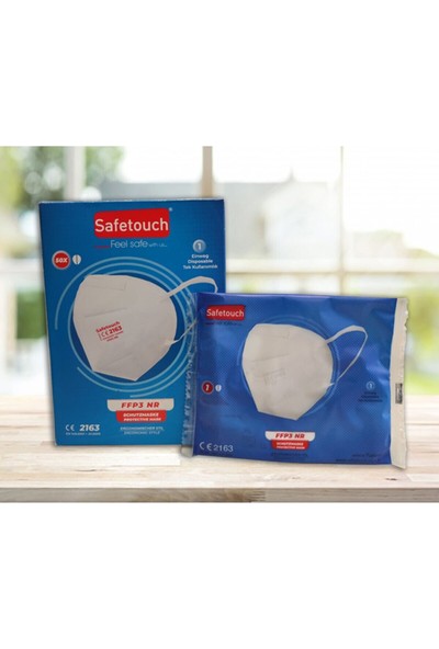 Safetouch Ffp3 Maske Tek Tek Paketli N95 100 Adet Safetouch Ffp3 Maske Tek Tek Paketli N95 100 Adet