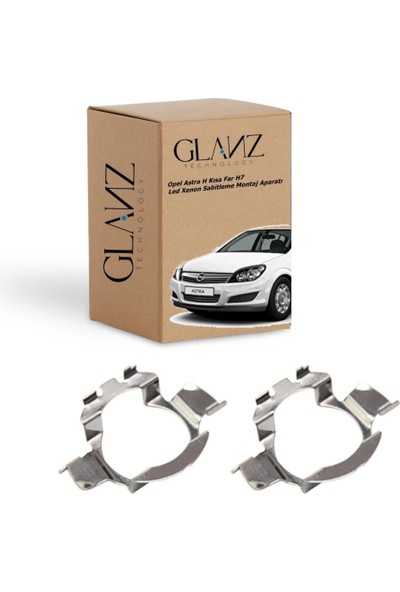 Glanz Astra H H7 LED Xenon Far Bağlantı Montaj Sabitleme Aparat Glanz Astra H H7 LED Xenon Far Bağlantı Montaj Sabitleme Aparat