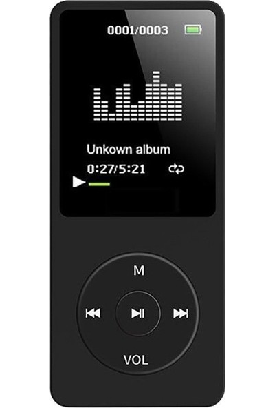 HUA3C Çok Fonksiyonlu Taşınabilir Spor Mp3 Müzik Çalar (Yurt Dışından)