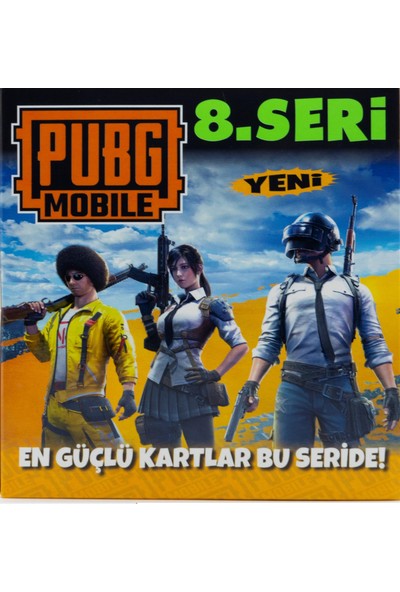 Redro Home Pubg 8. Seri 50X3 Toplam 150 Adet Oyun Kartı Redro Home Pubg 8. Seri 50X3 Toplam 150 Adet Oyun Kartı