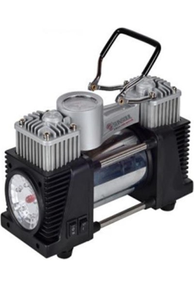 Lastik Tv Kompresör Metal 2 Silindir 12V/300W/ Max 150PSI/60L/DK. SSAC-4060 Lastik Tv Kompresör Metal 2 Silindir 12V/300W/ Max 150PSI/60L/DK. SSAC-4060