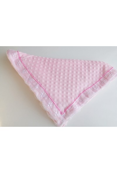 Brn Tasarım Incili Dantel Nohut Battaniye