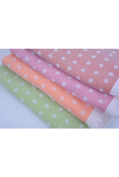 Carryberry 70x150 Renkli Büyük Boy Puantiyeli Kırmızı Plaj Havlusu Carryberry 70x150 Renkli Büyük Boy Puantiyeli Kırmızı Plaj Havlusu