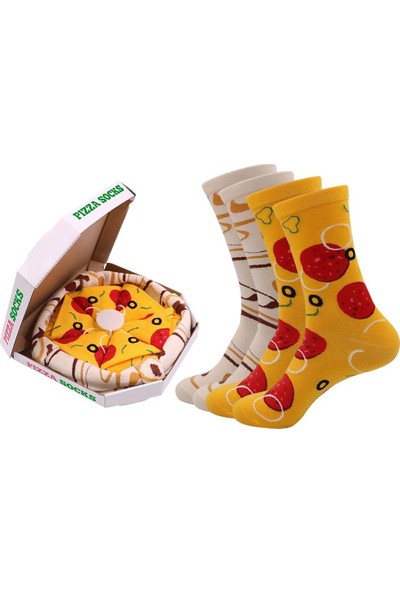 Unisex Pizza Çorap Kutusu Komik Pamuk Çorap Yarım Çorap Çift Erkek Kadınlar Için C Unisex Pizza Çorap Kutusu Komik Pamuk Çorap Yarım Çorap Çift Erkek Kadınlar Için C