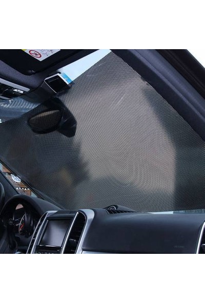 Polhammobile Sürgülü Araç Içi Ön Cam Güneşlik Koruyucu Perde, 68X125 cm Güneş Gölgeliği Perde Polhammobile Sürgülü Araç Içi Ön Cam Güneşlik Koruyucu Perde, 68X125 cm Güneş Gölgeliği Perde