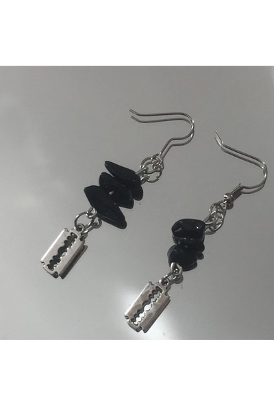 8Souvenir Yıldız Taşlı Küpe