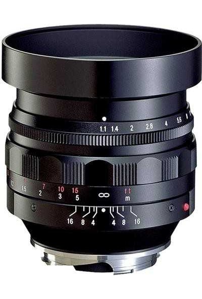 Voigtlander Nokton 50 mm F/1.1 Lens M-Mount Lens Voigtlander Nokton 50 mm F/1.1 Lens M-Mount Lens