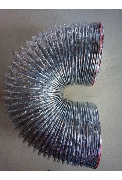 Drl Hirdavat 3 mt Çelik Telli Aspiratör Akordiyon Boru 12 cm Çap