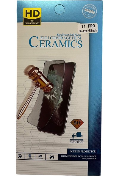 Hibi Apple iPhone 11 Pro Seramik Koruyucu Cam