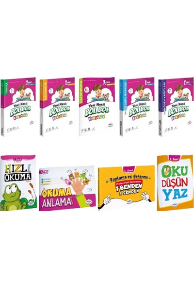 Öğretmen Evde Yayınları 1. Sınıf 2. Dönem Seti