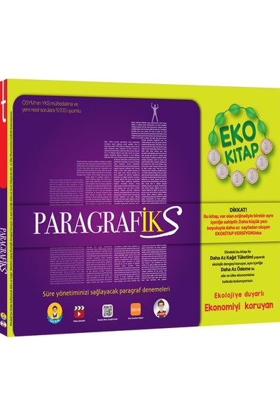 Tonguç Yayınları ParagrafİKS Eko Tonguç Yayınları ParagrafİKS Eko
