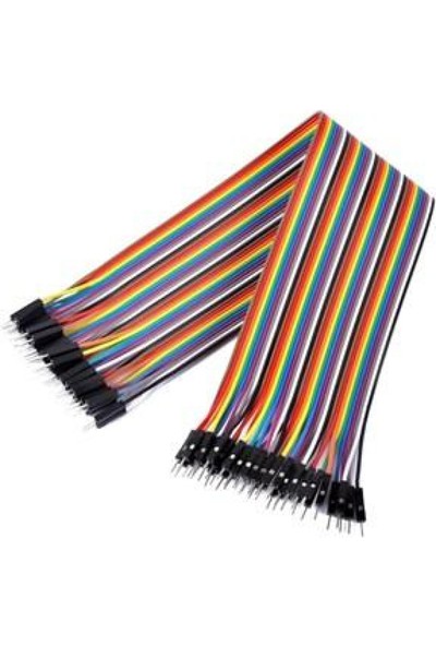 Aldım Geldi Jumper Kablo 20 cm 40 Adet Erkek-Erkek Arduino Aldım Geldi Jumper Kablo 20 cm 40 Adet Erkek-Erkek Arduino