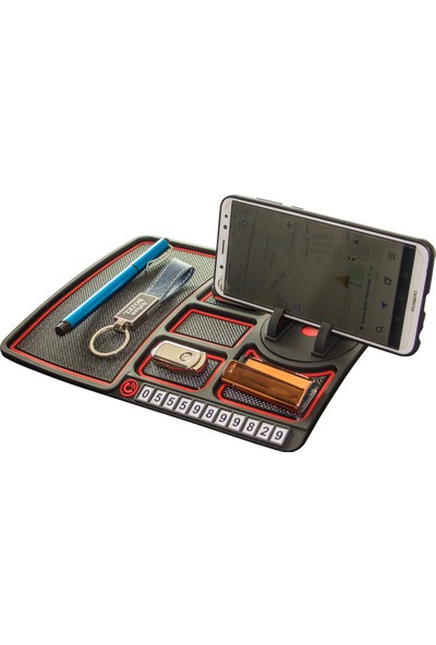 Çetin Shop Araç Içi Torpido Kaydırmaz Telefon Tutucu Numaratör Organizer Çetin Shop Araç Içi Torpido Kaydırmaz Telefon Tutucu Numaratör Organizer