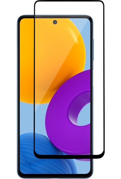CepStok Samsung Galaxy M52 Kırılmaz Cam 5d Tam Kaplayan Temperli Ekran Koruyucu