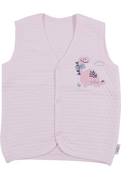 Yeka Bebe Tek Kat Kız Dino Yelek