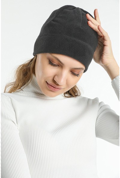 Eleven Market Siyah Kadın Spor Polar Bere