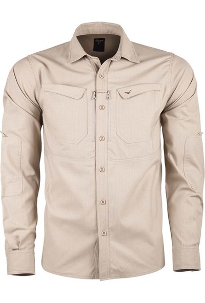 VAV Wear Outdoor Taktik Giyim Kamp Pamuklu Erkek Gömlek Trekking Hiking TACTEC03