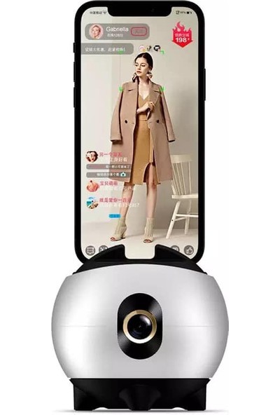 Secret Style 360 Derece Dönebilen Akıllı Telefon Gimbal Youtuber Tiktoker Gimbal