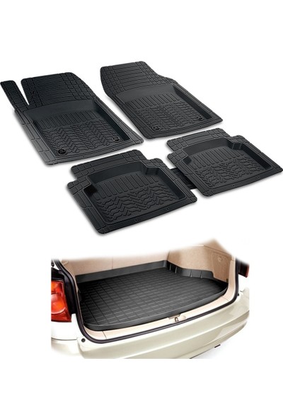 Gold Hyundai Accent Era 2006-2016 Duae 3D Profesyonel Paspas+Bagaj Havuzu Set Gold Hyundai Accent Era 2006-2016 Duae 3D Profesyonel Paspas+Bagaj Havuzu Set