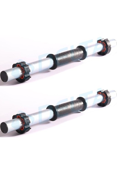 Delta 2 Adet 40 cm Plaka Ağırlık Çalışma Demir Bar + 4 Adet Plastik Kıskaç Delta 2 Adet 40 cm Plaka Ağırlık Çalışma Demir Bar + 4 Adet Plastik Kıskaç