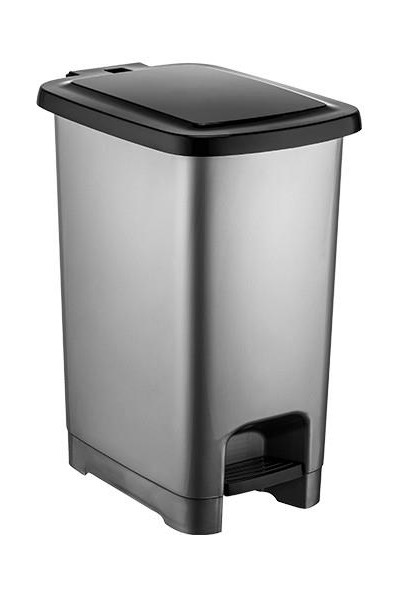 Şenyayla Slim Çöp Kovası Pedallı 15 Lt - Gri Şenyayla Slim Çöp Kovası Pedallı 15 Lt - Gri