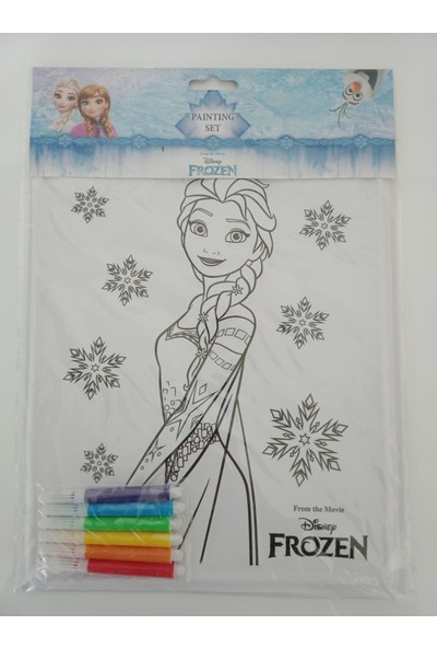 Frozen 3D Boyama Seti