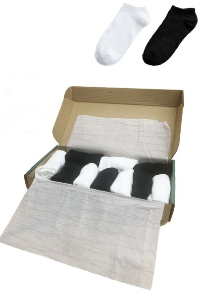 Cotbox Ankle 10'lu Paket Kadın Pamuk Patik Çorap