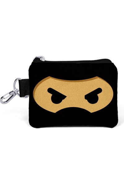 Coral High Kids Siyah Ninja Desenli Bozuk Para Çantası 21736