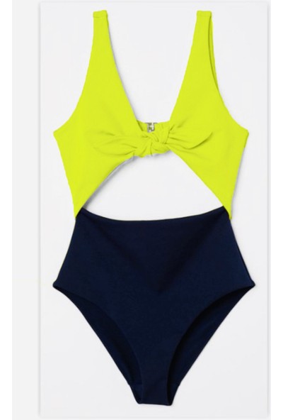 Deep Beach DB20097M Siyah-Neon Sarı Önü Açık Fiyonklu Kaplı Mayo Deep Beach DB20097M Siyah-Neon Sarı Önü Açık Fiyonklu Kaplı Mayo